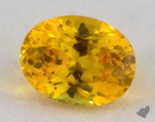 Natural Yellow Sapphire Gemstone - Magnified in 360° HD | JamesAllen.com