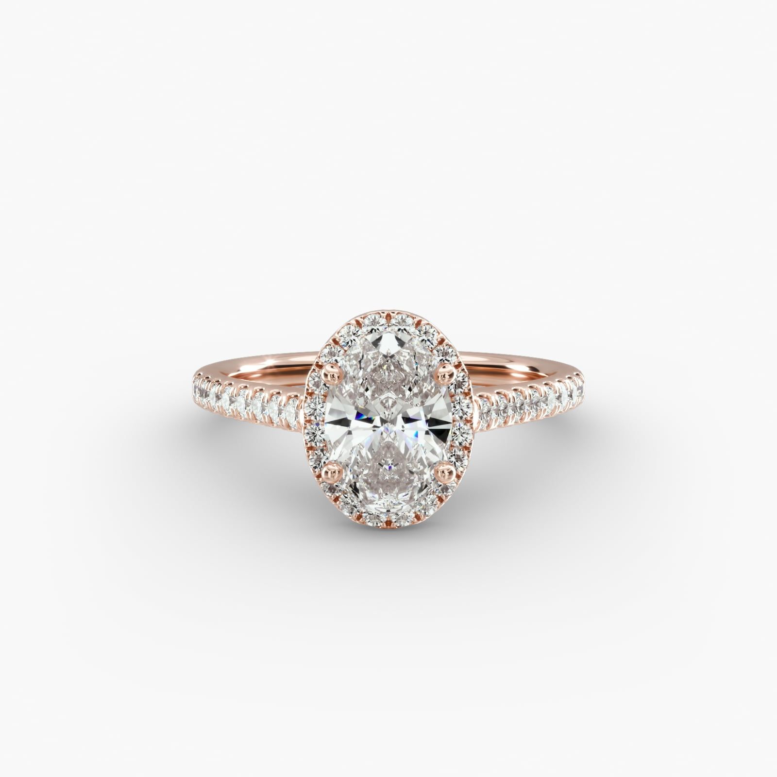 James allen oval halo engagement ring store