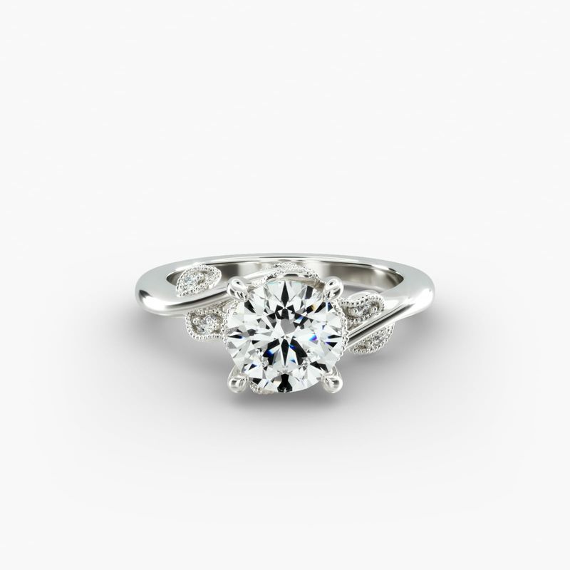Floral Engagement Rings | JamesAllen.com
