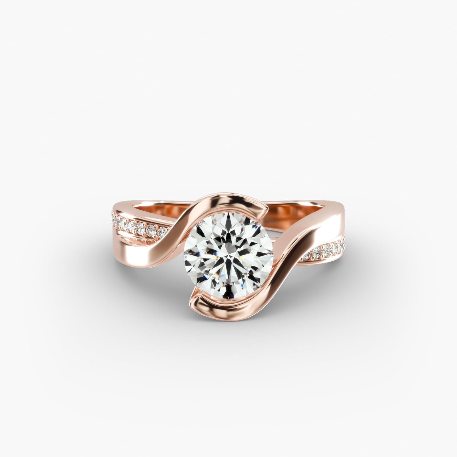 James allen tension ring store