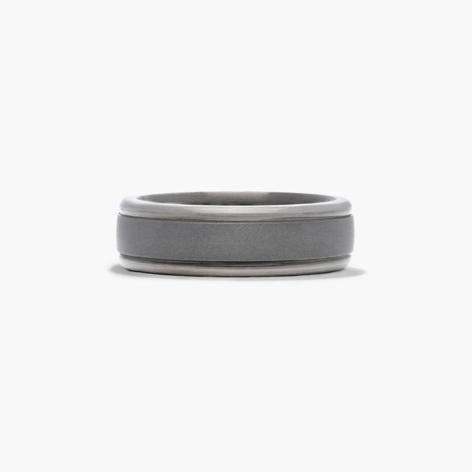 Tantalum 7mm Satin Center Band-16424tm