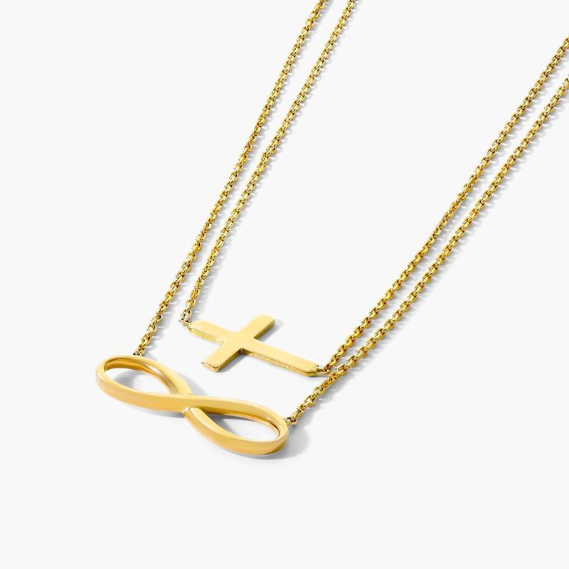 Gold Cross Necklaces | JamesAllen.com