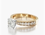 14K Yellow Gold Perfect Pavé Engagement Ring
