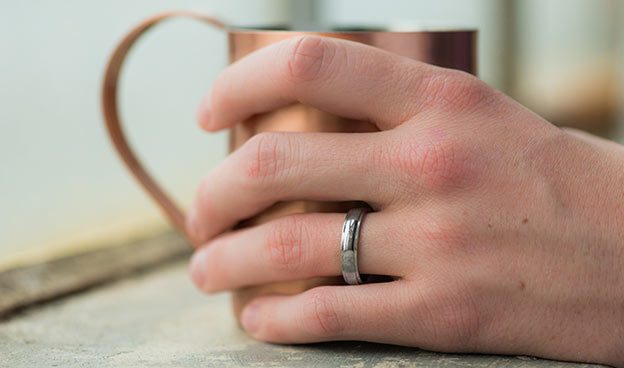 Men's Alternative Metal Wedding Rings | JamesAllen.com