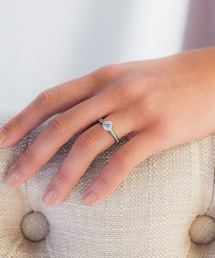 Channel Set Engagement Rings | JamesAllen.com