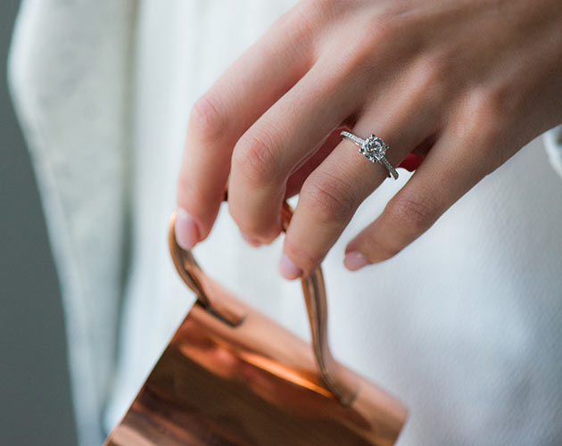 Platinum Therese Engagement Ring by Jeff Cooper