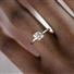 14K White Gold 1.5mm Comfort Fit Engagement Ring