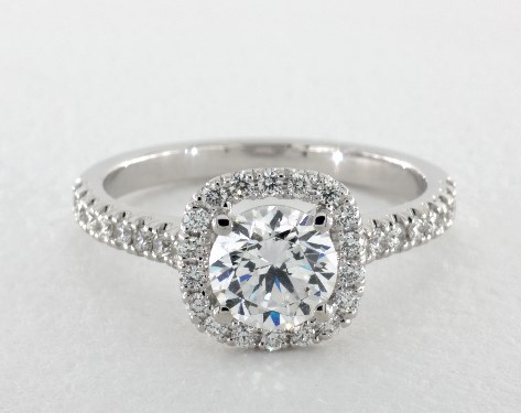 Jeff Cooper Tate Engagement Ring | 14K White Gold | 51608W14