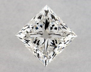 Princess Cut Loose Diamonds Magnified in 360°