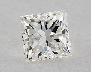 Princess Cut Loose Diamonds Magnified in 360°