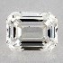 0.91 Carat emerald diamond