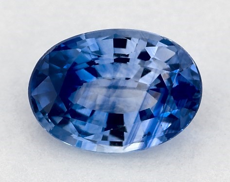 0.82 Carat Oval Blue Sapphire-38119