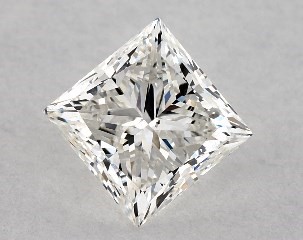 Princess Cut Loose Diamonds Magnified in 360°