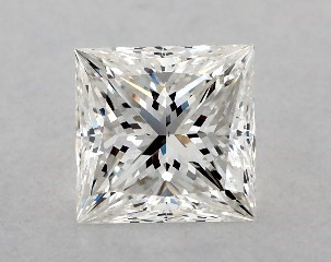 Princess Cut Loose Diamonds Magnified in 360°