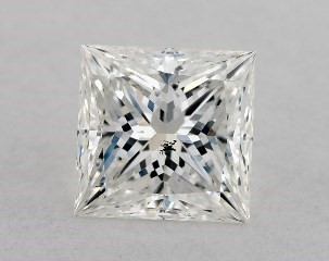 Princess Cut Loose Diamonds Magnified in 360°