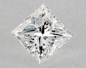 Princess Cut Loose Diamonds Magnified in 360°