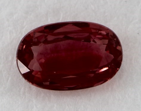 0.80 Carat Oval Ruby