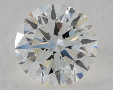 14K Rose Gold Round Raised Pavé Diamond Engagement Ring