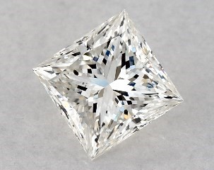 Princess Cut Loose Diamonds Magnified in 360°