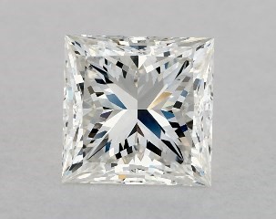Princess Cut Loose Diamonds Magnified in 360°