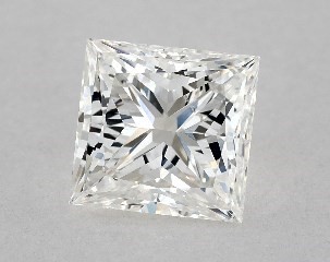 Princess Cut Loose Diamonds Magnified in 360°