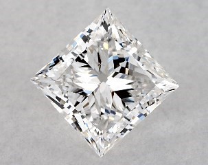 Princess Cut Loose Diamonds Magnified in 360°