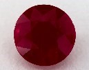 2.13 Carat Ruby Round Cut Side stones Engagement Ring in 18K Yellow ...