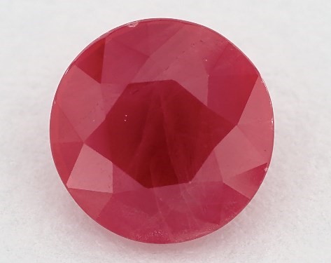0.90 Carat Round Ruby