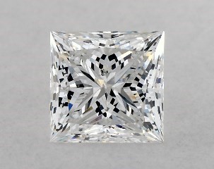 Princess Cut Loose Diamonds Magnified in 360°