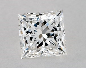 Princess Cut Loose Diamonds Magnified in 360°