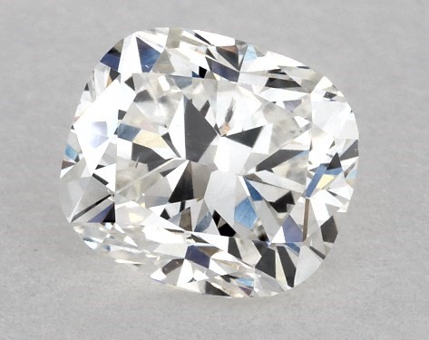 GIA 0.80 Carat F-SI1 Cushion Cut Diamond 3.3mm Cross Prong Solitaire ...