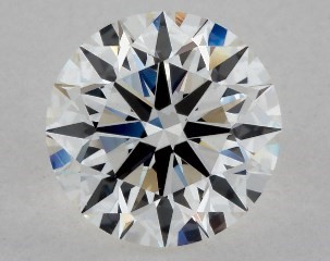 0.80 Carat Round Cut Vintage Engagement Ring in 14K White Gold - 1767828