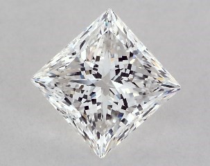 Princess Cut Loose Diamonds Magnified in 360°