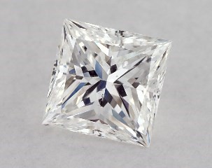 Princess Cut Loose Diamonds Magnified in 360°
