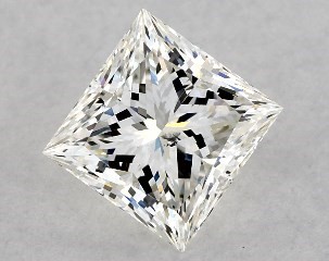 Princess Cut Loose Diamonds Magnified in 360°