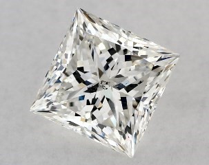 Princess Cut Loose Diamonds Magnified in 360°