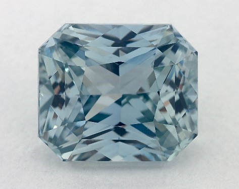 4.10 Carat Radiant Green Sapphire