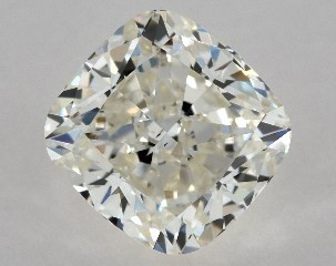 0.90 Carat Cushion Cut Pave Engagement Ring in 18K White Gold - 1782423