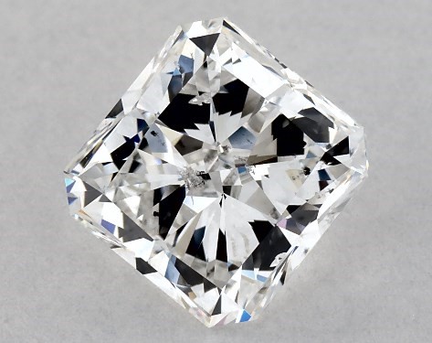 2.01 Carat square radiant diamond