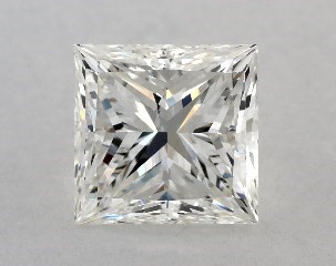 Princess Cut Loose Diamonds Magnified in 360°