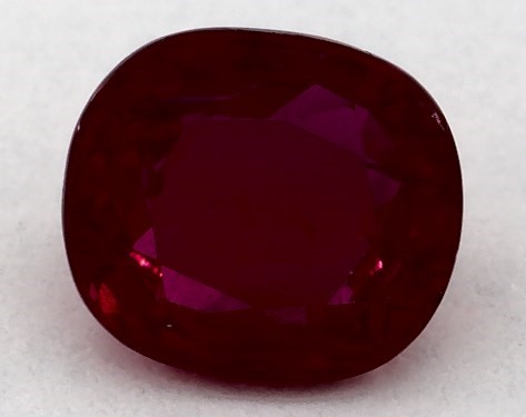 0.57 Carat Cushion Natural Ruby-46373
