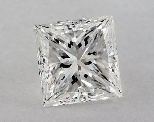 Princess Cut Loose Diamonds Magnified in 360°