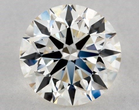 18K White Gold Bright Set Infinity Engagement Ring