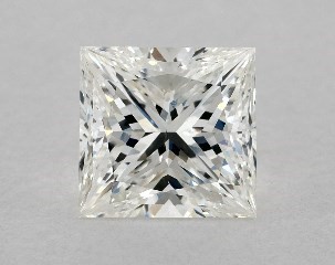 Princess Cut Loose Diamonds Magnified in 360°