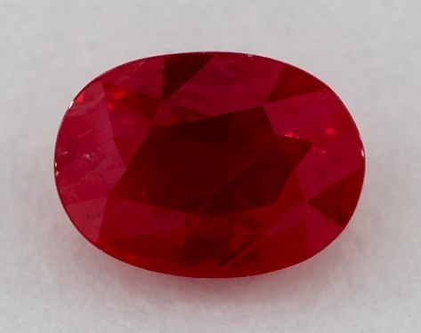 1.08 Carat Oval Ruby