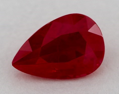 1.00 Carat Pear Ruby