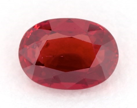 1.07 Carat Oval Ruby
