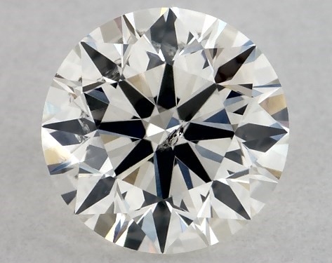 14K Yellow Gold Vintage Infinity Engagement Ring