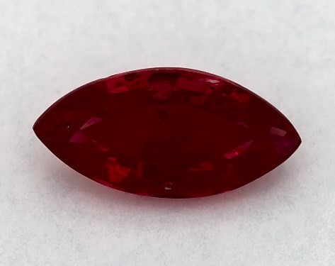 0.63 Carat Marquise Ruby