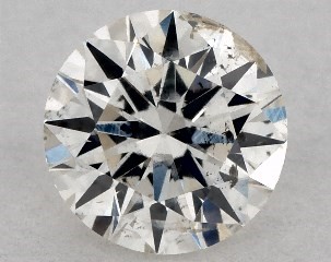 0.30 Carat Round Cut Vintage Engagement Ring in 14K White Gold - 1809201